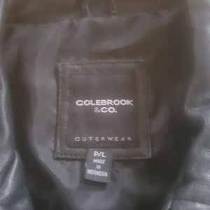 Colebrook &Co. | Jackets & Coats | Colebrookco Womens Black Leather ...
